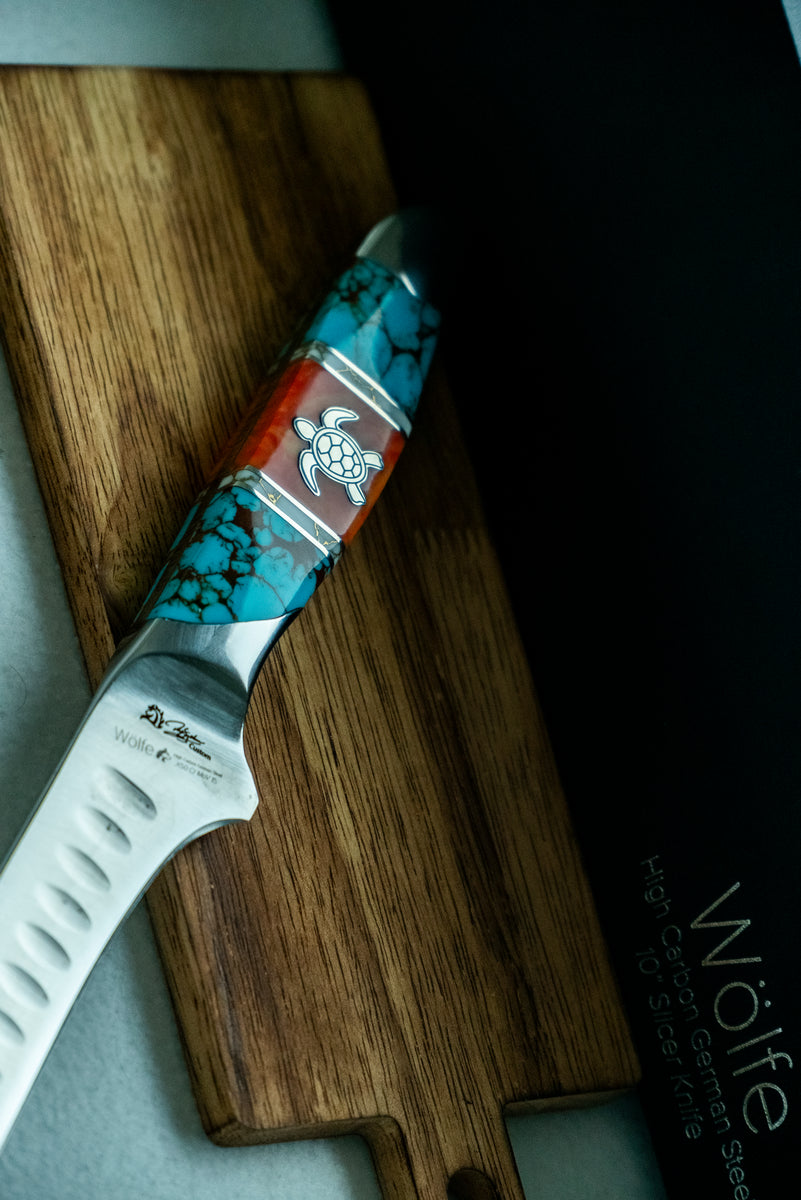 Yellowhorse Custom Hawaiian Commemorative Knife – Tahoe Kitchen Co